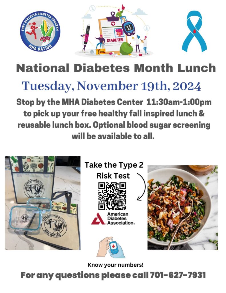 Diabetes Awareness Lunch Event! | Fort Berthold Diabetes Program